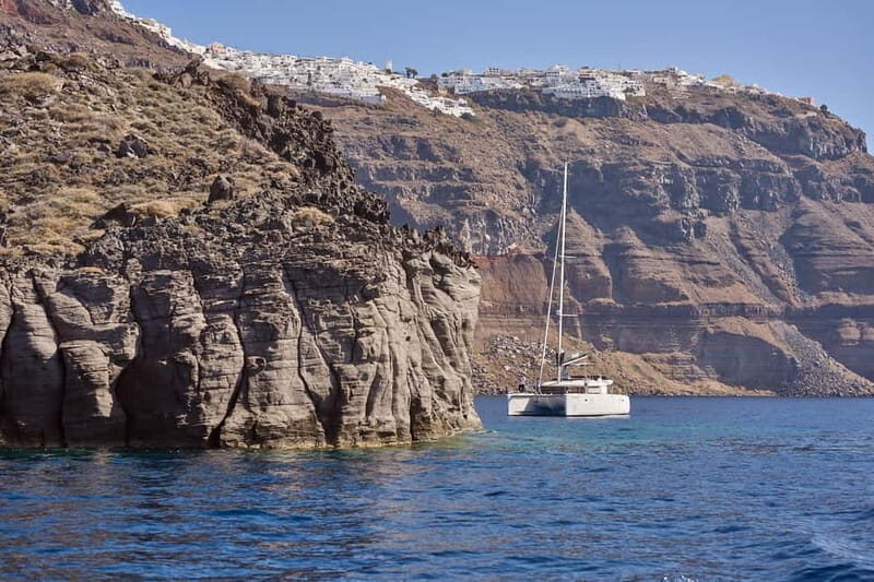Santorini: Caldera Classic Catamaran Cruise w/ Meal & Drinks - Authenticity & Guest Experience
