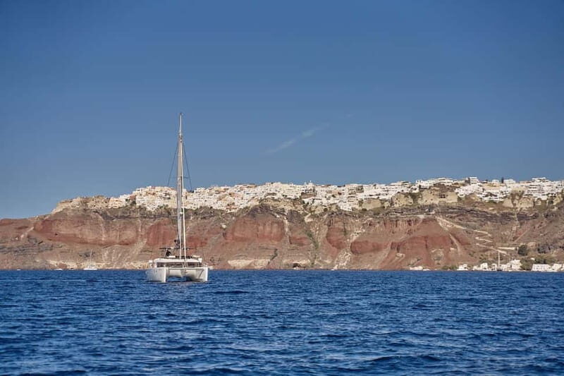 Santorini: Caldera Classic Catamaran Cruise w/ Meal & Drinks - FAQ