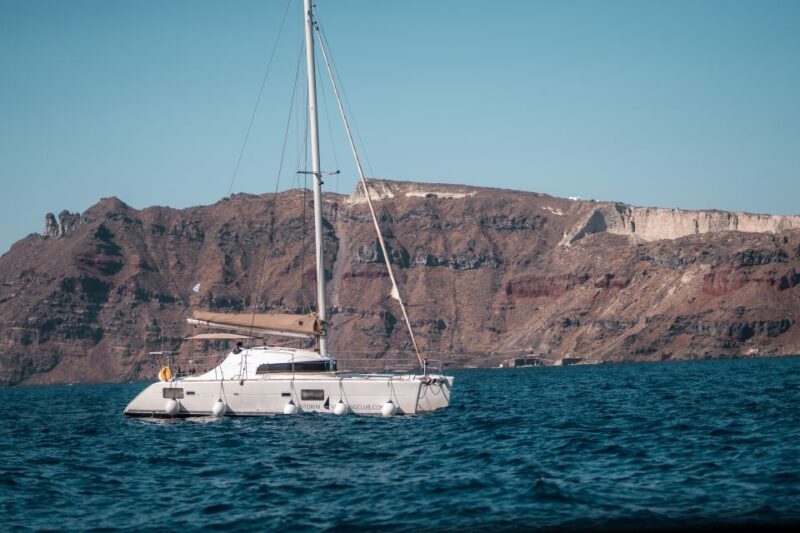 Santorini: Catamaran Caldera Cruise with Meal and Drinks - Frequently Asked Questions