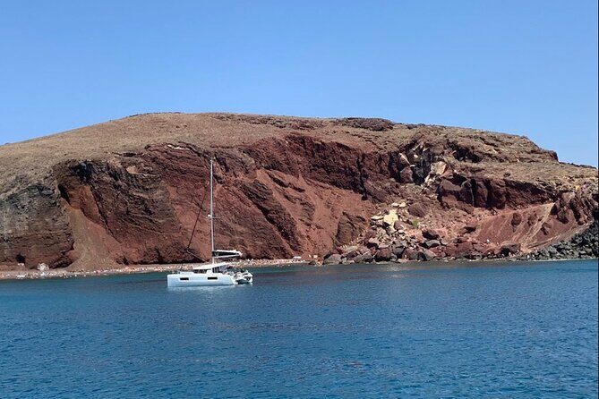 Santorini Cruise Port: 4-Hour Private Luxury Caramaran Cruise - FAQs