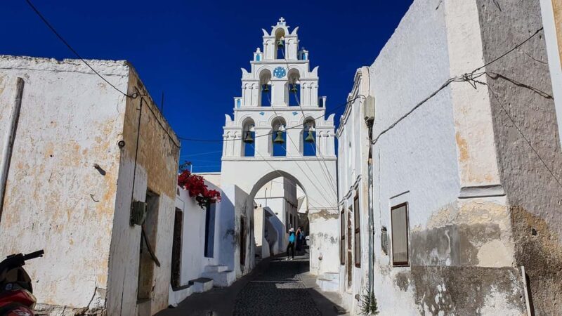 Santorini Cultural Villages and Akrotiri Ruins Private Tour - Key Points