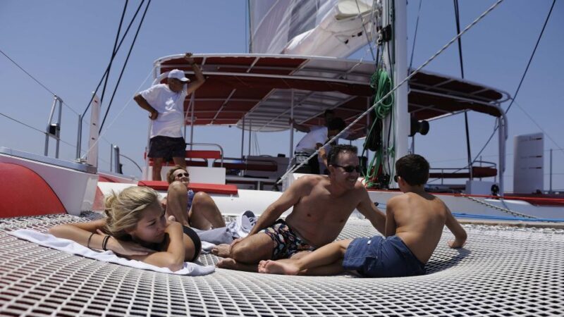 Santorini: Dream Catcher 5-hour Sailing Trip in the Caldera - FAQ