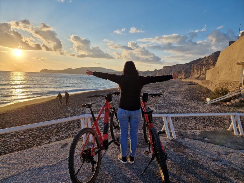 Santorini: E-Bike Sunset Tour Experience - Key Points