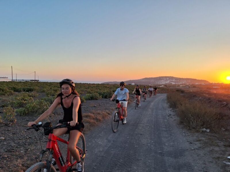 Santorini: E-Bike Sunset Tour Experience - The Experience of Riding an E-Bike in Santorini