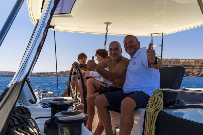 Santorini: Exclusive Private Cruise for a Luxurious Escape - The Food and Drink Experience