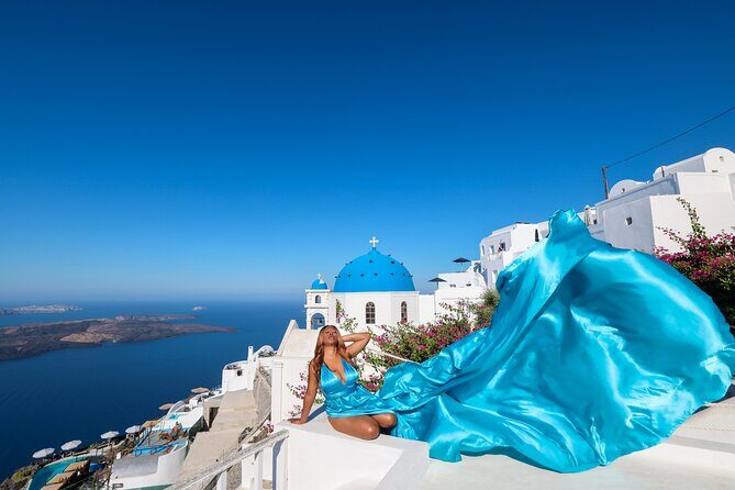 Santorini Flying Dress Photography - The Experience: A Detailed Look at Santorini Flying Dress Photography