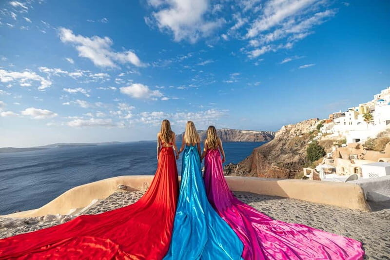 Santorini: Flying Dress Photoshoot **Dress Included** - Practical Details and Tips for Participants