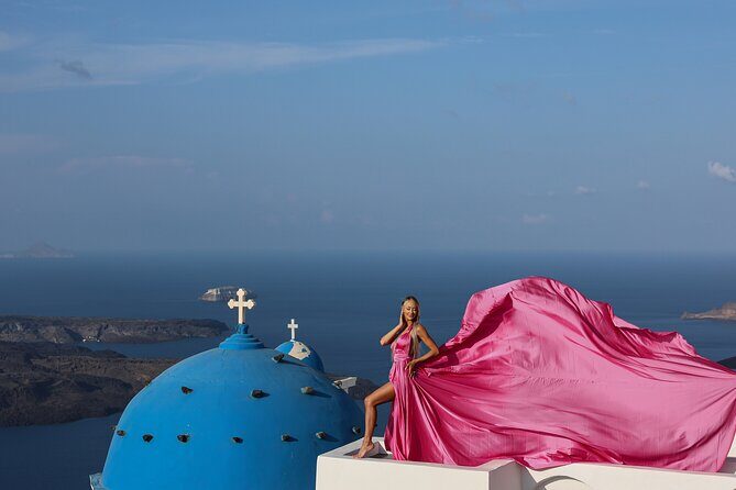 Santorini Flying Dress Photoshoot  Private Tour & Photos - Practical Details and Considerations