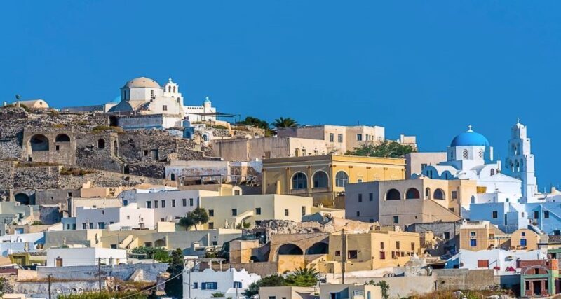Santorini: Guided Island Day Trip with Beach Visit - The Archaeological and Cultural Highlights