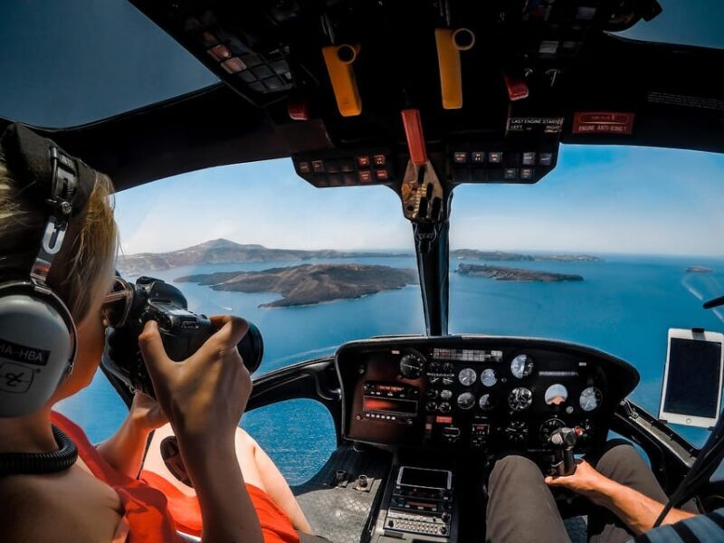Santorini Helicopter Tour 20 minutes - The 20-Minute Route: A Taster of Santorini’s Best