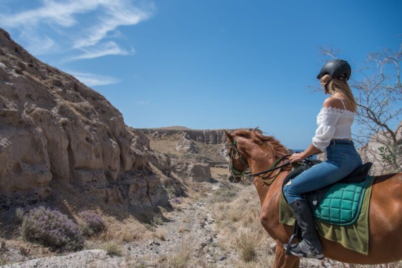 Santorini: Horse Riding Trip to Black Sandy Beach - FAQ