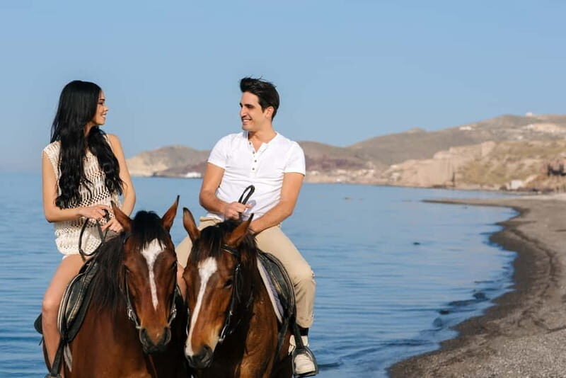 Santorini: Horseback Riding on the Black Sandy Eros Beach - The Practical Side: What You Need to Know