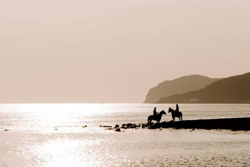 Santorini: Horseback Riding on the Black Sandy Eros Beach - FAQ