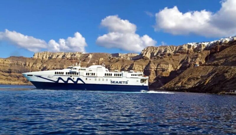 Santorini Island: Guided Tour from the port Rethymno Crete - Transport and Timing: How the Day Unfolds