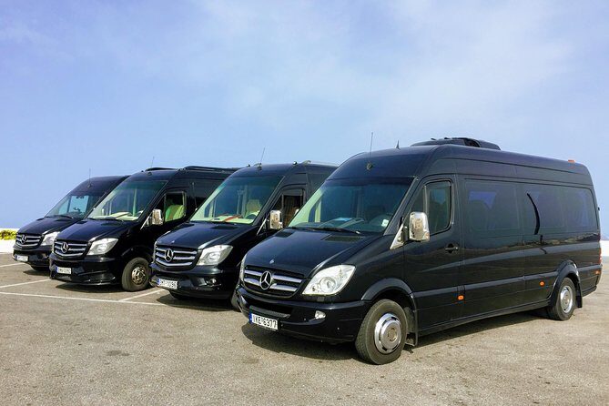 Santorini JTR Airport Transport & Transfer Services - Key Points