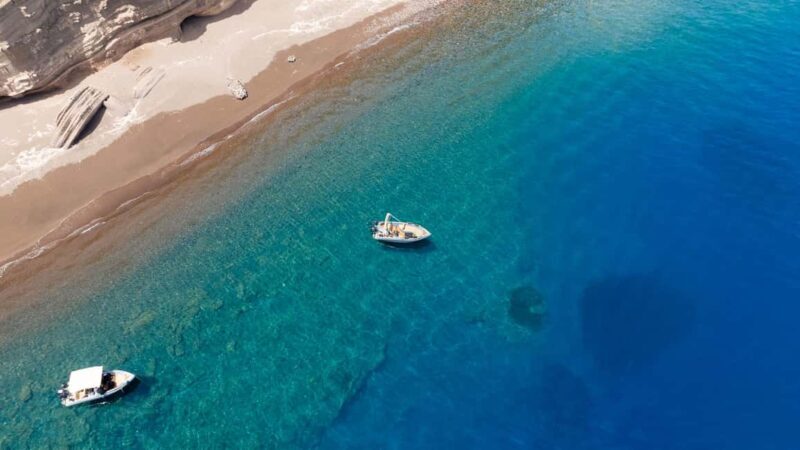 Santorini: License-Free Motor Boat Rental -Full or Half Day - The Sum Up