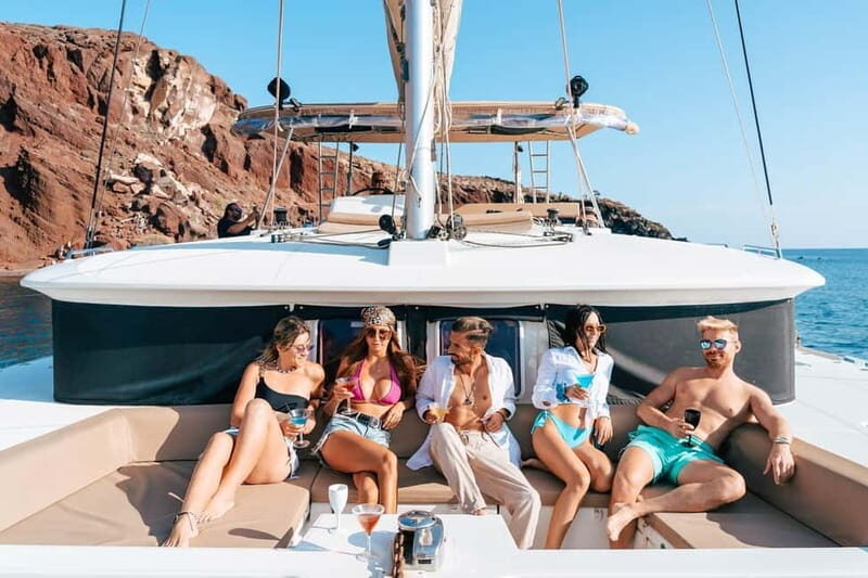 Santorini: Luxury Catamaran Cruise with Lunch, BBQ & Drinks - An In-Depth Look at the Experience