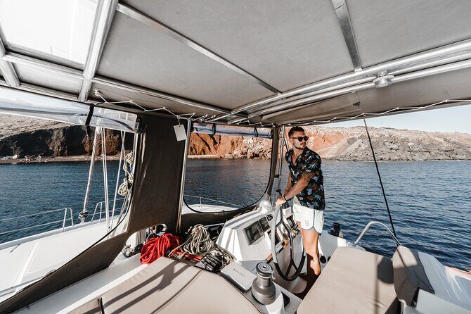 Santorini Luxury Catamaran Private Cruise - FAQ