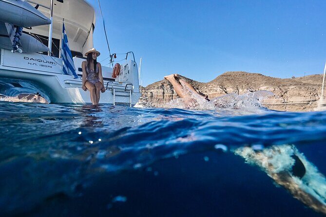 Santorini Oia: Caldera Private Day Cruise with BBQ & Drinks - FAQ