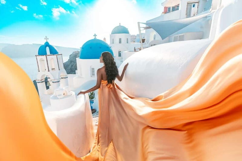 Santorini: Oia Flying Dress Photoshoot - Practical Details and Tips