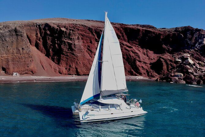 Santorini: Premium Small-Group Catamaran Cruise with Food/Drinks - An In-Depth Look at the Santorini Catamaran Experience