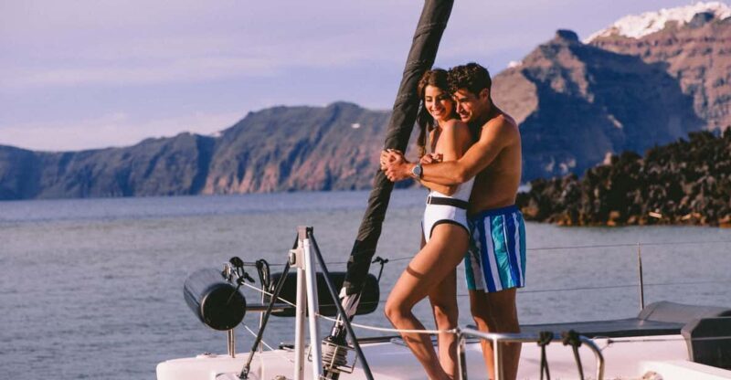 Santorini: Private Catamaran Tour with BBQ Meal and Drinks - What Makes This Tour Special?