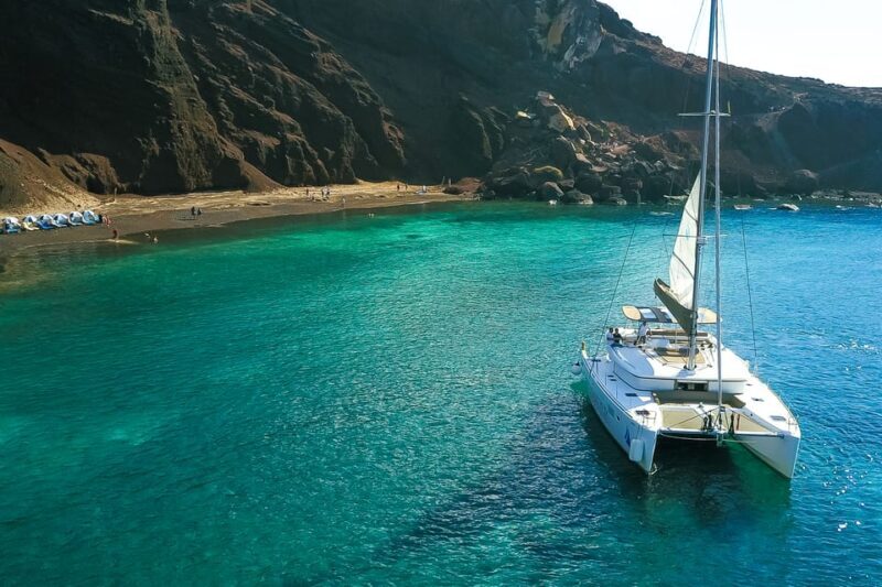 Santorini: Private Catamaran Tour with BBQ Meal and Drinks - Who Should Consider This Tour?
