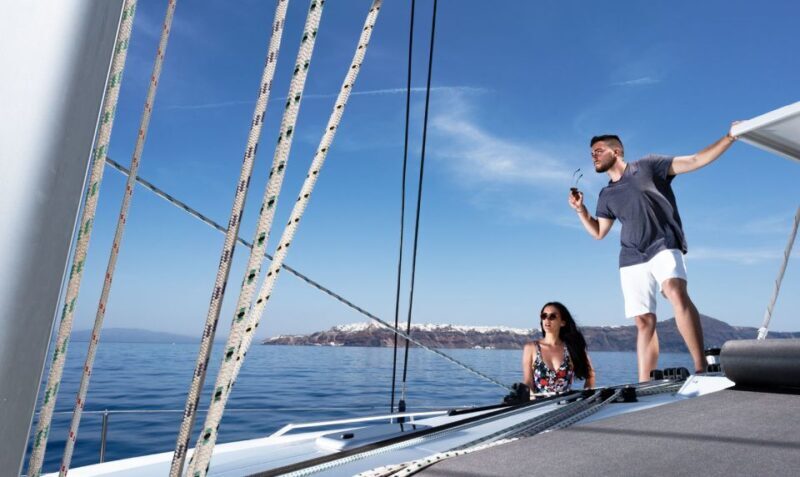 Santorini: Private Day Cruise with a BBQ meal and Open Bar - Santorini: Private Day Cruise with a BBQ meal and Open Bar — A Detailed Look