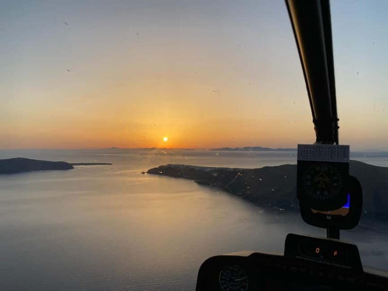 Santorini: Private Helicopter Flight with Sunset Option - Aerial Views of Santorini: A Unique Perspective on a Legendary Island