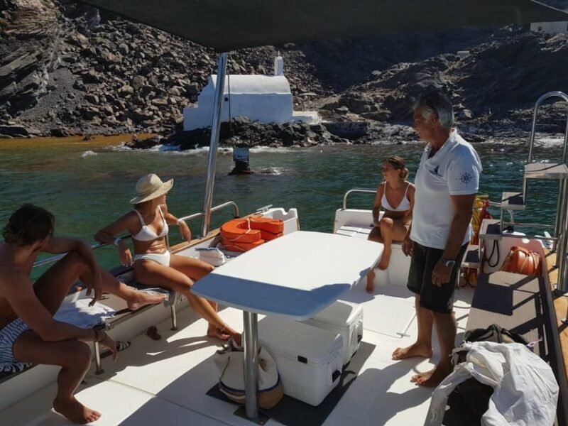 Santorini: Private Motorboat Cruise and Volcano Hike - What Reviewers Say