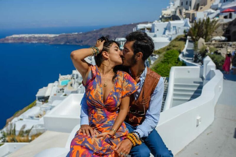 Santorini: Private Photoshoot in Oia, Imerovigli, or Fira - The Sum Up