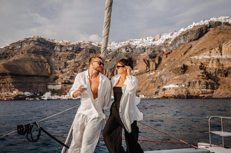 SANTORINI PRIVATE SAILING CRUISE TOUR - A Closer Look at the Santorini Private Sailing Cruise