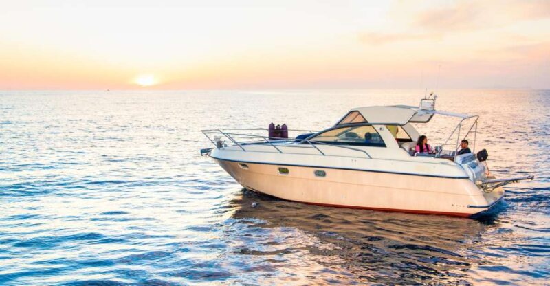 Santorini: Private Sunset Cruise with Barbecue and Drinks - The Guide and Crew — Knowledge and Hospitality