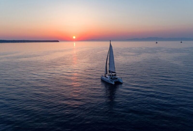 Santorini: Private Sunset Cruise with Dinner and Drinks - Introduction