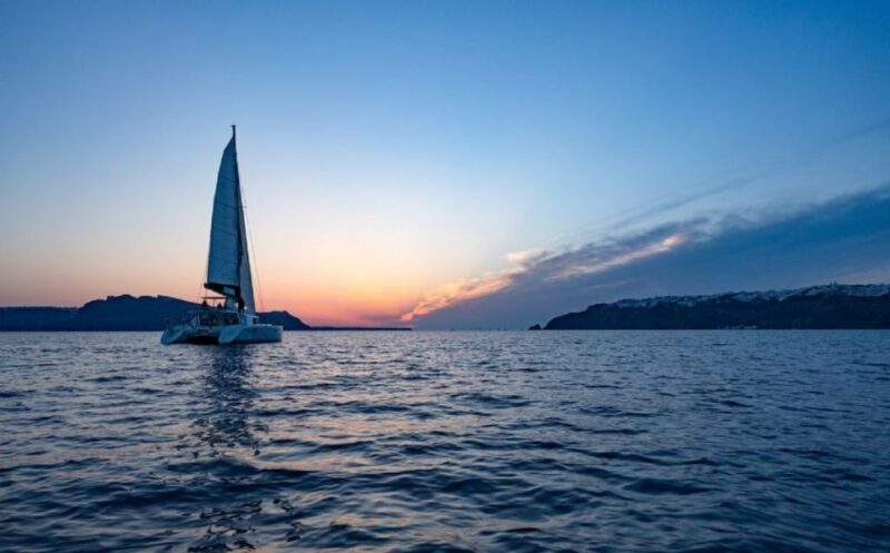 Santorini: Private Sunset Cruise with Dinner and Drinks - What To Expect From Your Experience