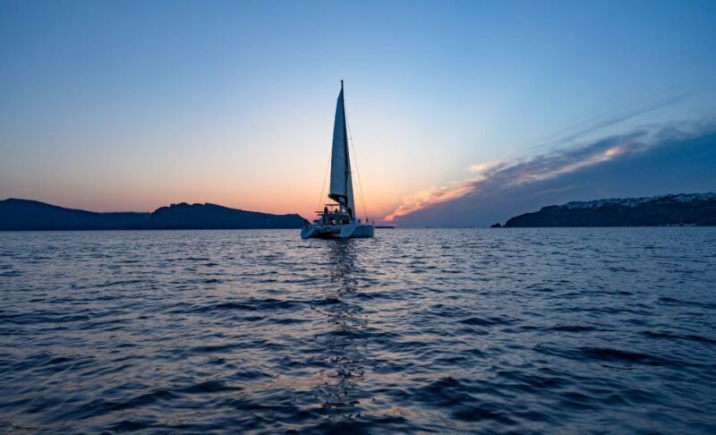 Santorini: Private Sunset Cruise with Dinner and Drinks - The Authentic Experience and Practical Details