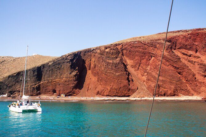 Santorini Sailing Catamaran Daily Cruises w/ Greek BBQ @Thirasia - The Value Equation
