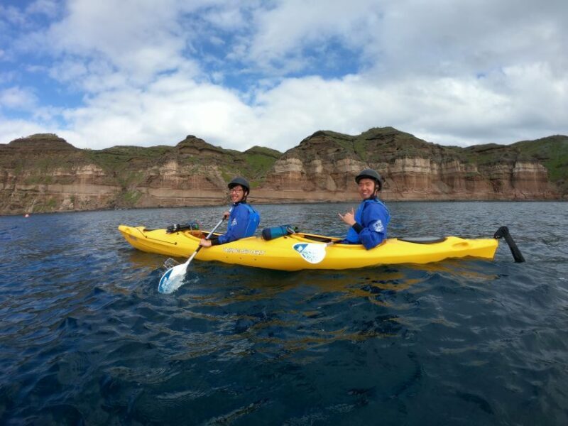 Santorini: Sea Caves Kayak Trip with Snorkeling and Picnic - FAQ