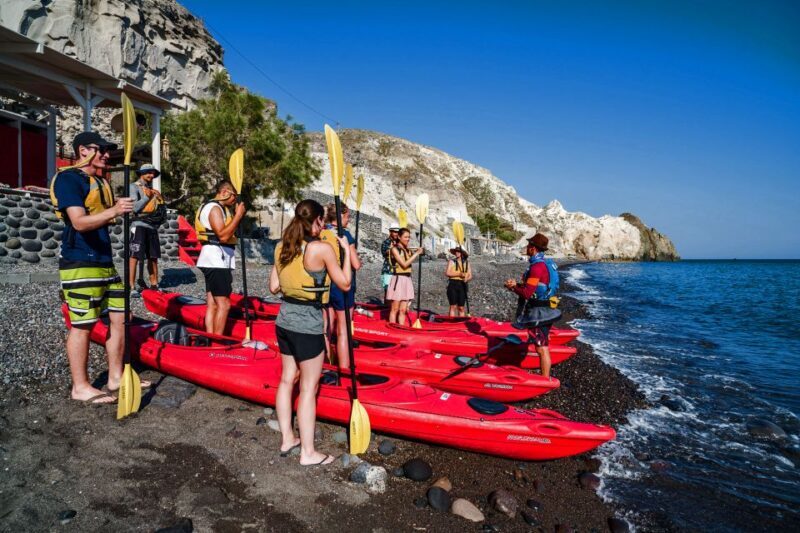 Santorini: Sea Kayaking with Light Lunch - A Closer Look at the Santorini Sea Kayaking Tour