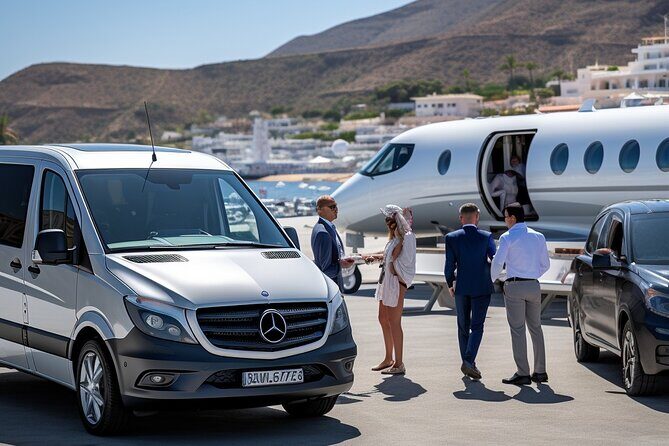 Santorini: Shuttle Bus FROM PORT To Hotels & Airport - The Sum Up