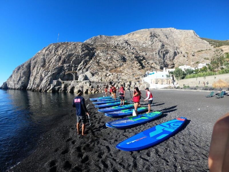 Santorini: Stand-Up Paddle and Snorkel Adventure - What to Expect During the Tour