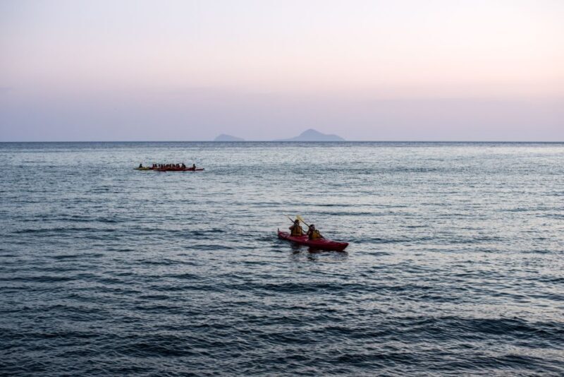Santorini: Sunset Sea Kayak with Light Dinner - An Authentic Way to Experience Santorini’s Coast