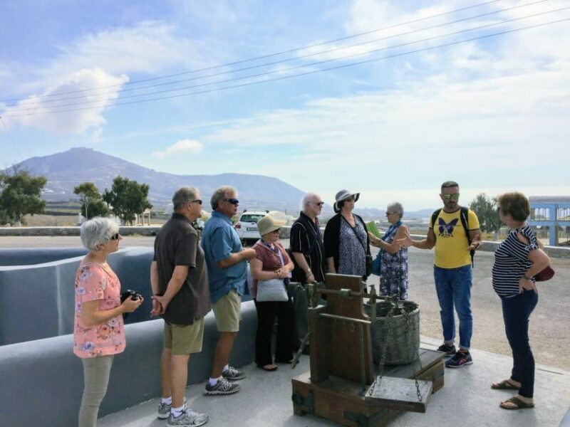 Santorini: Top Sights Small-Group Tour with Local Guide - Practical Aspects: Transportation, Timing, and Group Size
