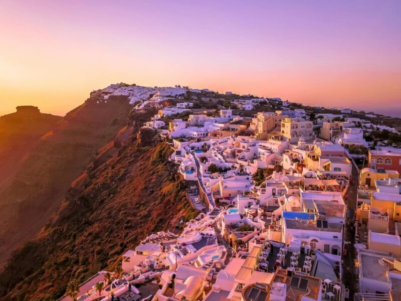 Santorini Tour : Oia, Black Beach, and Pyrgos Half-Day Tour - Stop 5: Imerovigli Viewpoint