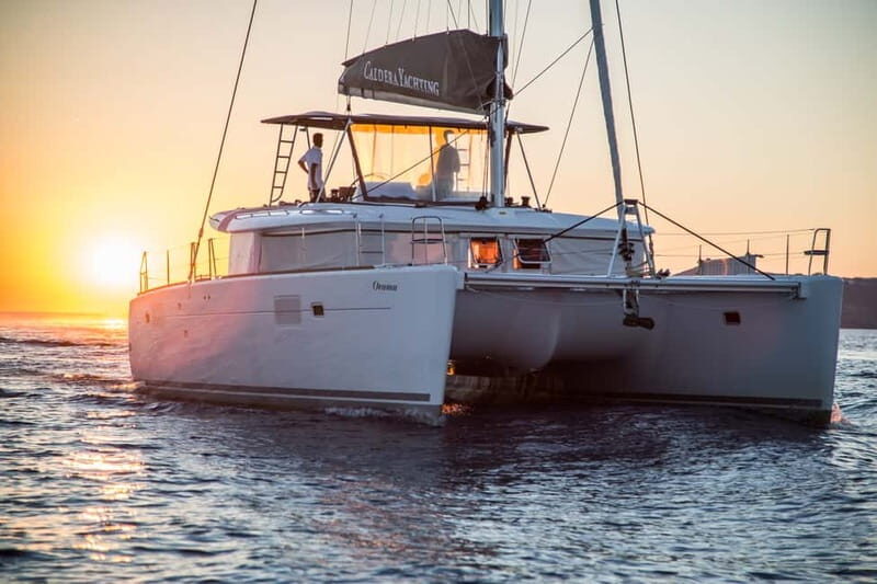 Santorini:All-inclusive Catamaran Cruise with Thirassia Stop - Pricing and Value