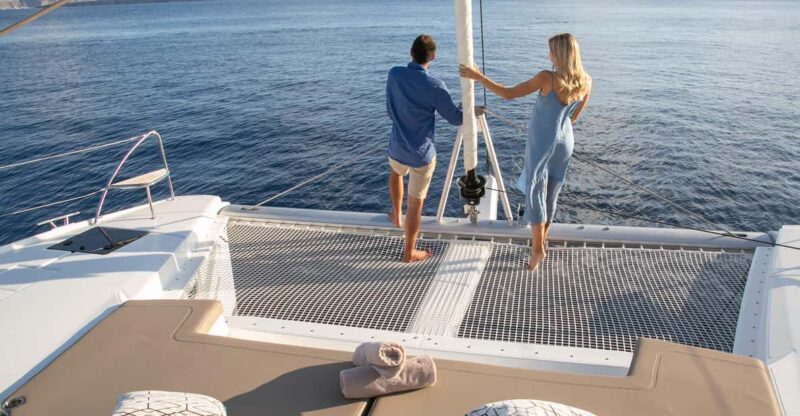 Santorini:Private Catamaran Tour with BBQ & Unlimited Drinks - How the Tour Comes Together
