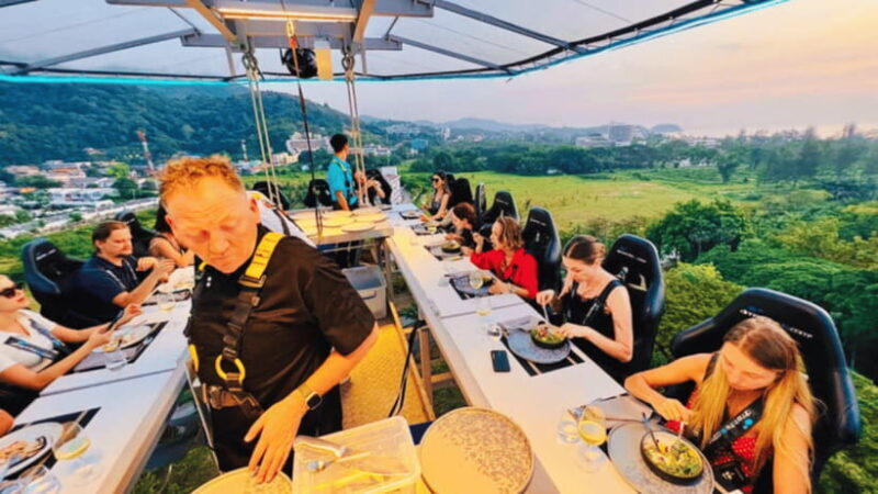 Sanya: Dinner in the sky at Sanya Air Restaurant - Key Points