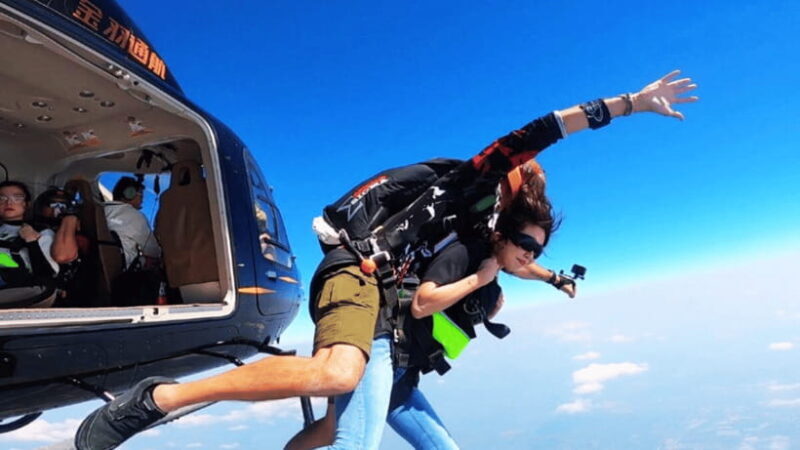 Sanya: Skydiving Experience with Helicopter or Aircraft - The Scenic Highlights