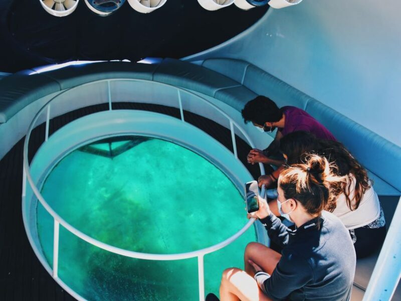 São Miguel: Glass Bottom Boat Tour with Snorkeling - Key Points