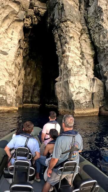 São Miguel: Sunset Boat Tour  Golden Light, Cliffs & Caves - A Closer Look at São Miguel: Sunset Boat Tour